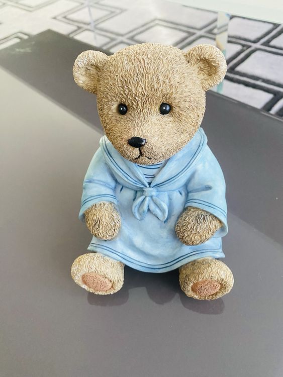 Süsser Teddybär Spardose 16cm hoch 💙🐻 Geldgeschenk (Neu (gemäss ...