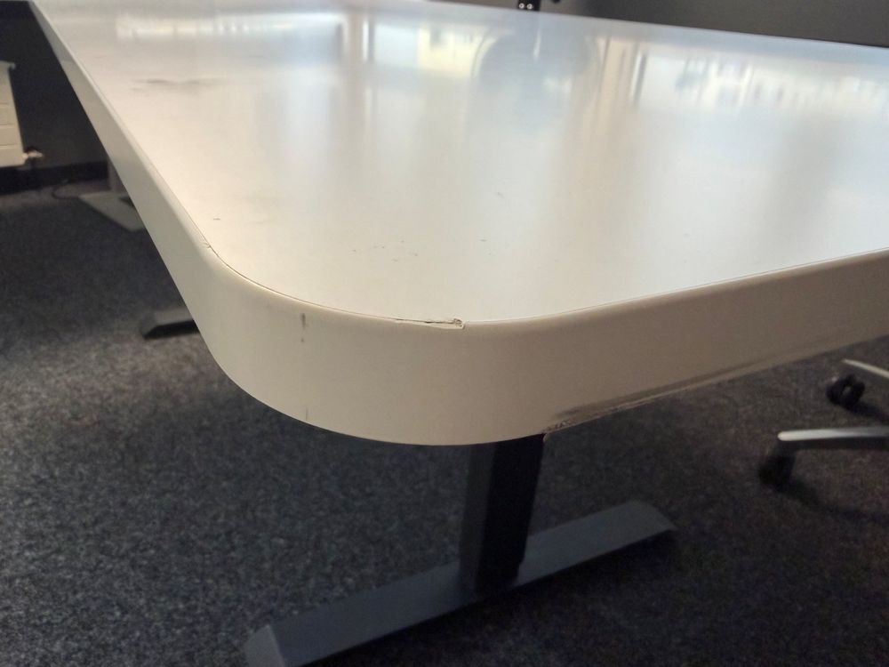 Stehpult elektrisch PREMIUM weiss 160 x 80 cm (Gebraucht) in Luzern für ...