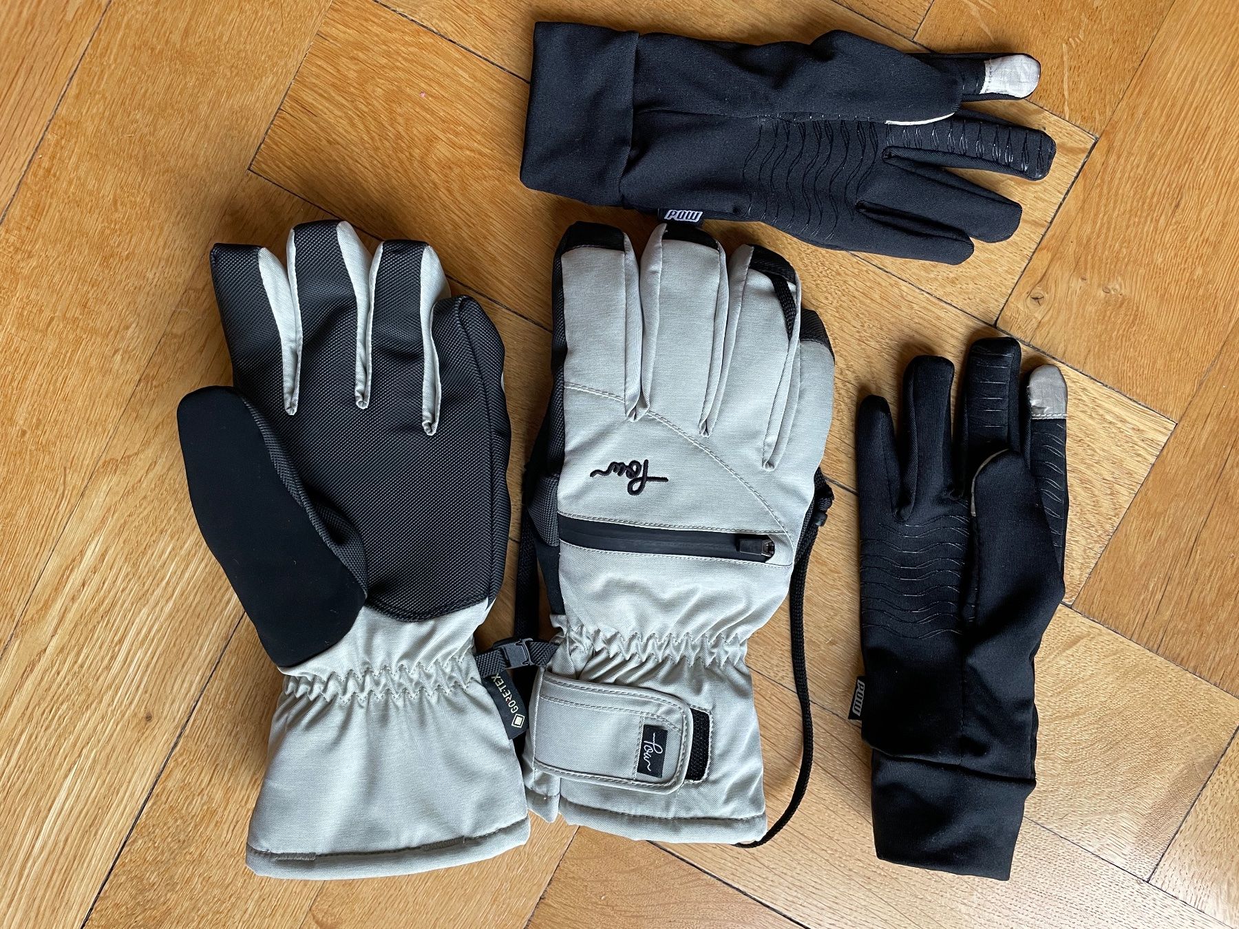 POW Gants et Sous-gantsCascadia GTX +WARM - Femme - Taille M (Neu ...