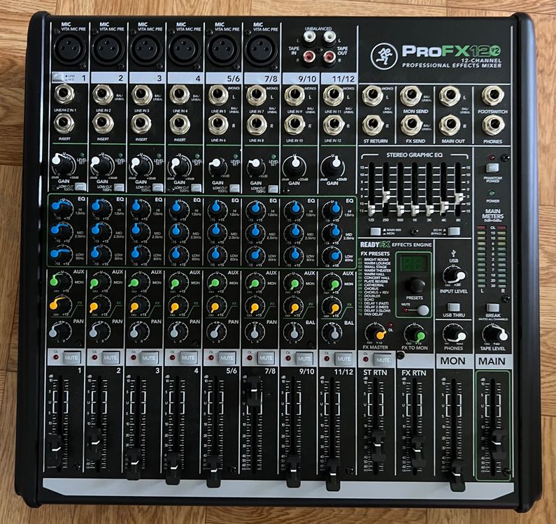 Mischpult Mackie ProFx 12 V2 (Gebraucht) in St.Gallenkappel für CHF 180 ...