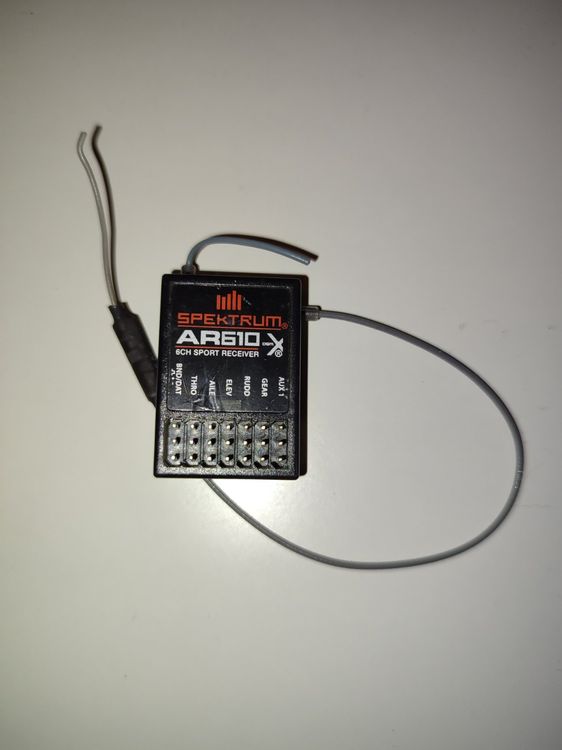 Spektrum AR610 6-Kanal DSMX-Empfänger inkl. 4xNIMH 4,8V Akku | Kaufen ...