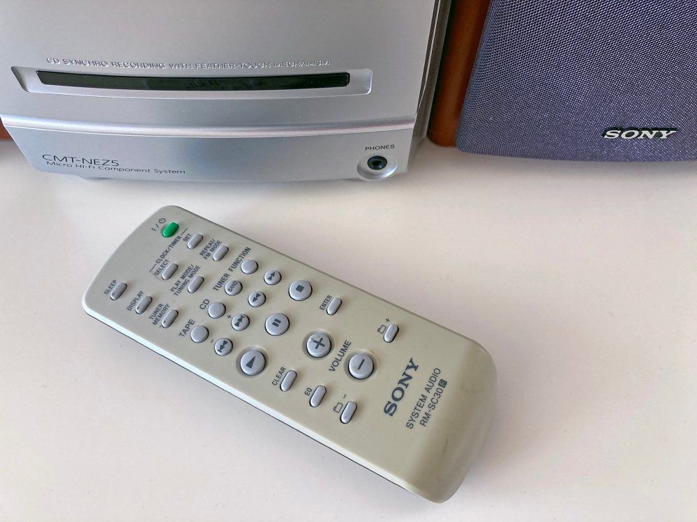 Sony CMT-NEZ5 Micro Hi-Fi-Anlage CD, Tape, Radio (Gebraucht) in St ...