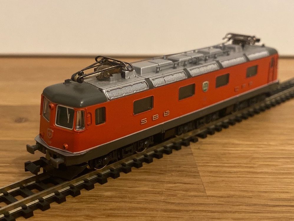Hobbytrain Re 6/6 SBB 11637 „Sonceboz“ rot | Kaufen auf Ricardo