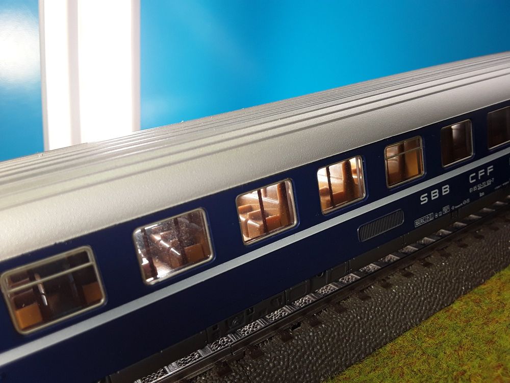 Märklin 43610 _ SBB Liegewagen Eurofima _ Spur H0 (Gebraucht) in Rüti ZH für CHF 30 – mit ...