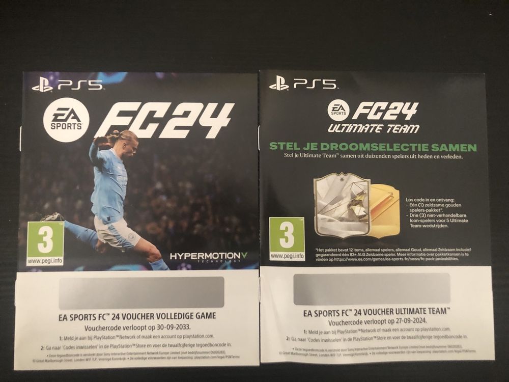 FC 24 Vollversion und Ultimate Team Pack (Neu und originalverpackt) in ...