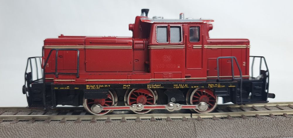 Märklin 3065 DB Diesellok BR V 60/260 Telexkuppl. 1963 | Kaufen auf Ricardo