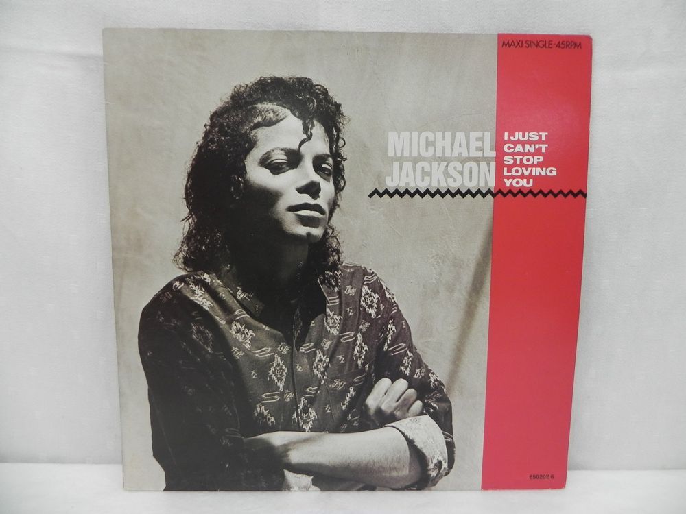 Michael Jackson I Just can`t Stop Loving You Maxi in Mint (Neu (gemäss ...