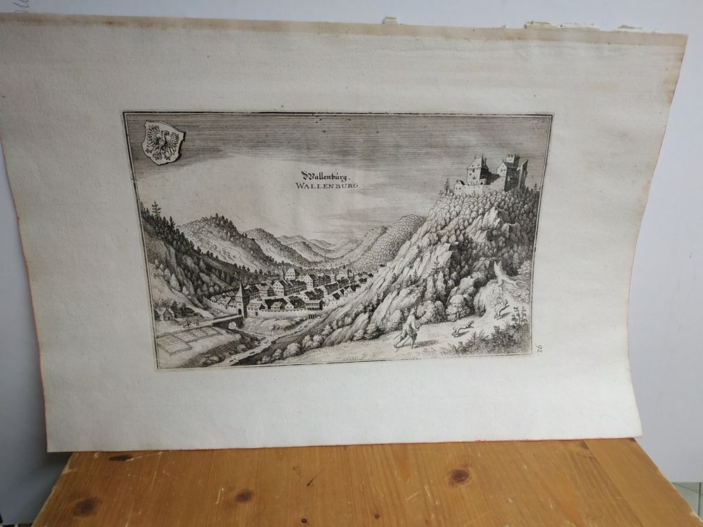 Basel - "Waldenburg" - Merian 1654 | Kaufen auf Ricardo