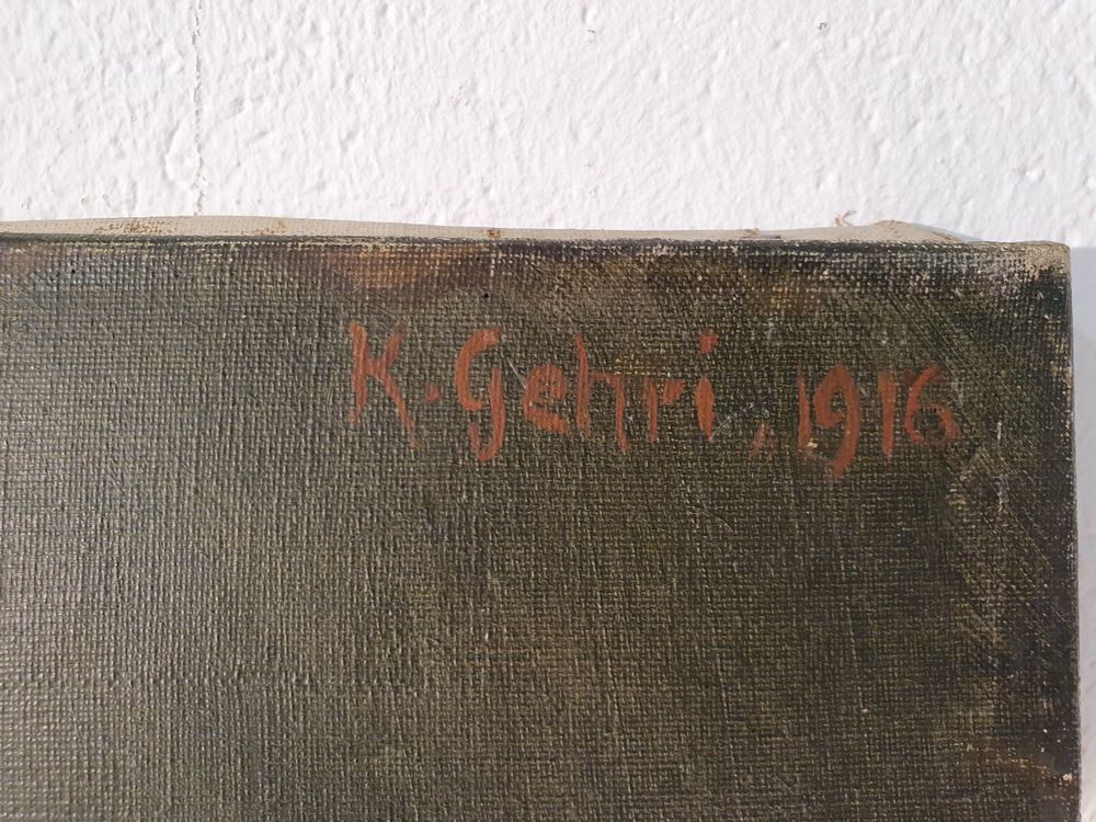 Original Karl Gehri (1850 - 1922) Ölgemälde (Ref. Nr. 22) (Gebraucht ...