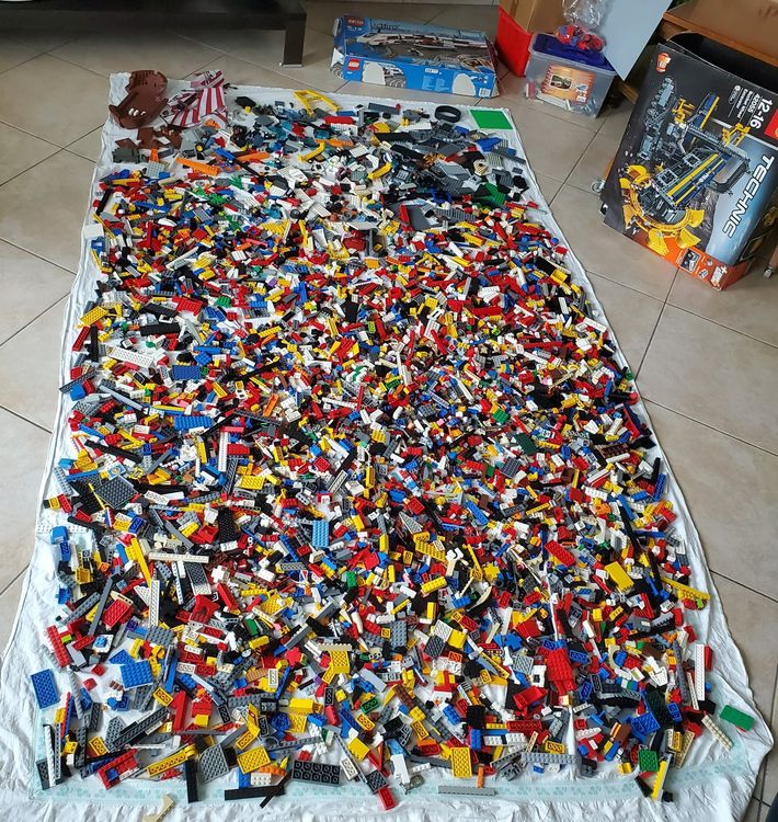 Riese Lego Sammlung knapp 12 kg Viele Spezialteile (Lot Nr4) (Gebraucht ...