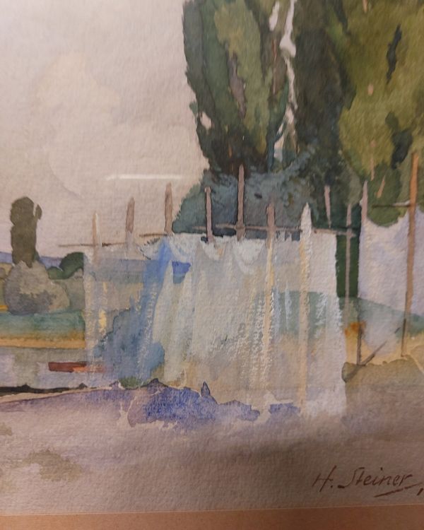 Orginal Aquarell Hans Steiner 1872 - 1955 | Kaufen auf Ricardo