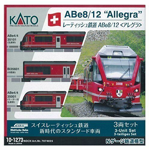 KATO 10-1273 RhB ABe 8/12 3508 Allegra (Neu und originalverpackt) in ...