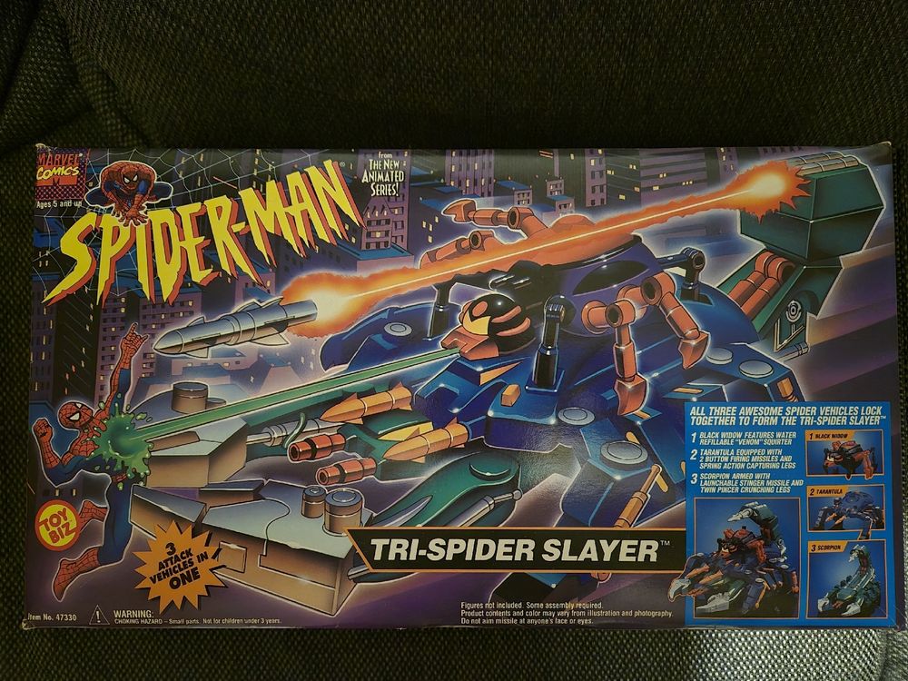 spiderman the animated series tri spider slayer (Neu und ...