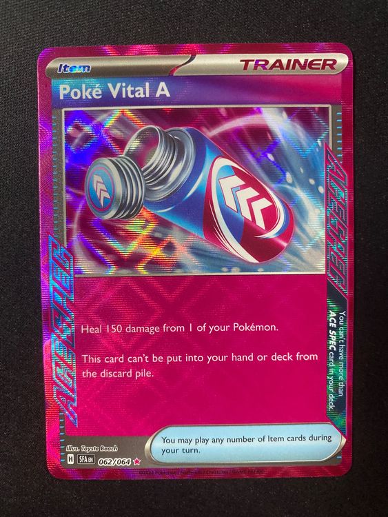 Poké Vital A 62 - ACE Rare - Shrouded Fable - EN ab 1 (Neu (gemäss ...