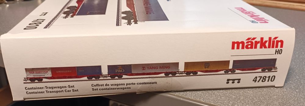 Märklin 47810, Container Tragwagenset (Neu (gemäss Beschreibung)) in ...
