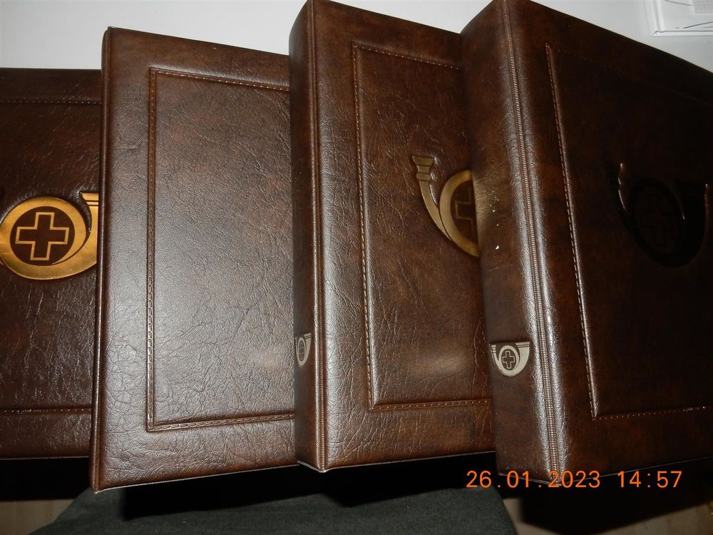 1 Lot 4 Alben Viererblocks Schweiz | Kaufen auf Ricardo