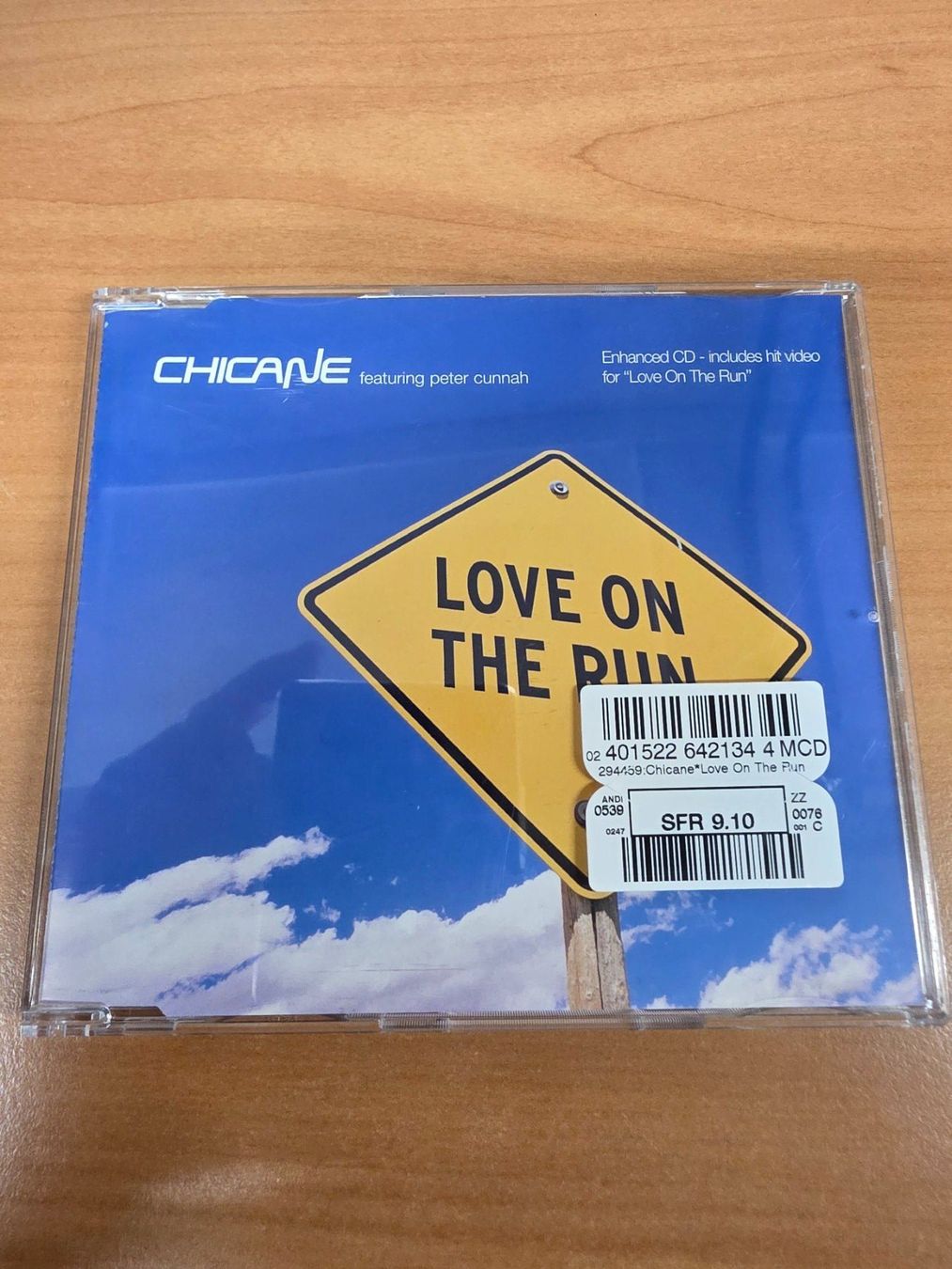 CD Single - Chicane Featuring Peter Cunnah – Love On The Run (Gebraucht ...