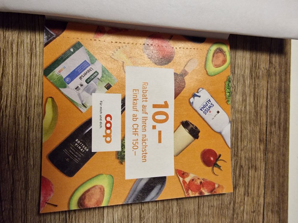 BON-Heft Coop, Coop City, Jumbo, Inter Discount, microspot (Neu (gemäss Beschreibung)) in für ...