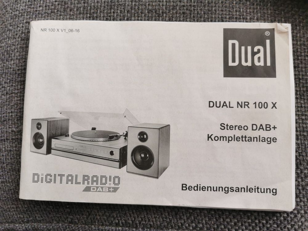 DUAL Komplettstereoanlage NR 100 X (Gebraucht) in Rupperswil für CHF ...