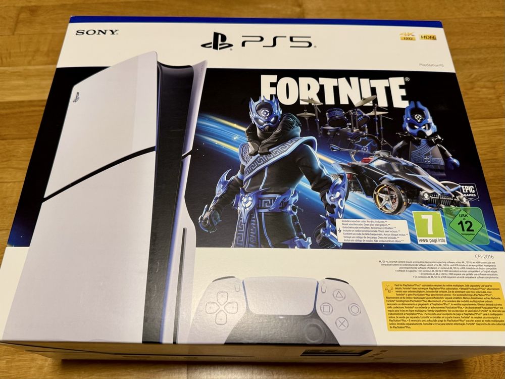 Sony Playstation 5 PS5 Disc Edition Fortnite-Paket (Neu und ...