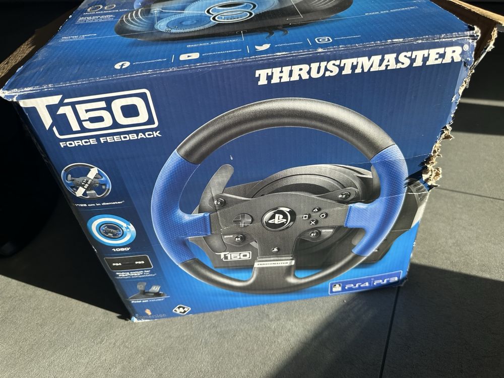 Volant Thrustmaster T150 Force Feedback, comme neuf! (Neuf avec emballage d'origine) à Vétroz ...