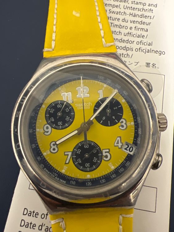 Swatch Irony Chrono 1996 Ungetragen (Neu (gemäss Beschreibung)) in Pfeffingen für CHF 39 – mit ...