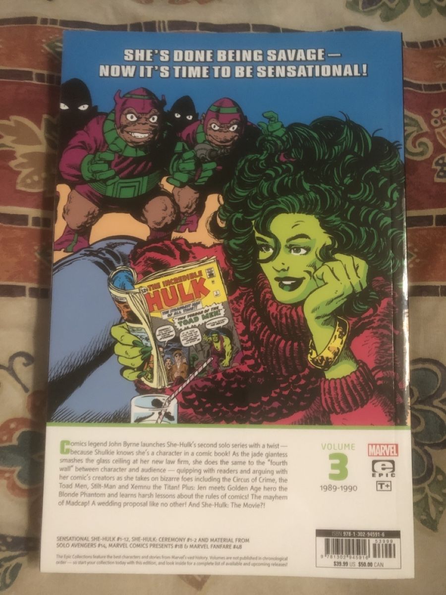 She-Hulk Epic Collection: Breaking the Fourth Wall TPB (Neu (gemäss ...