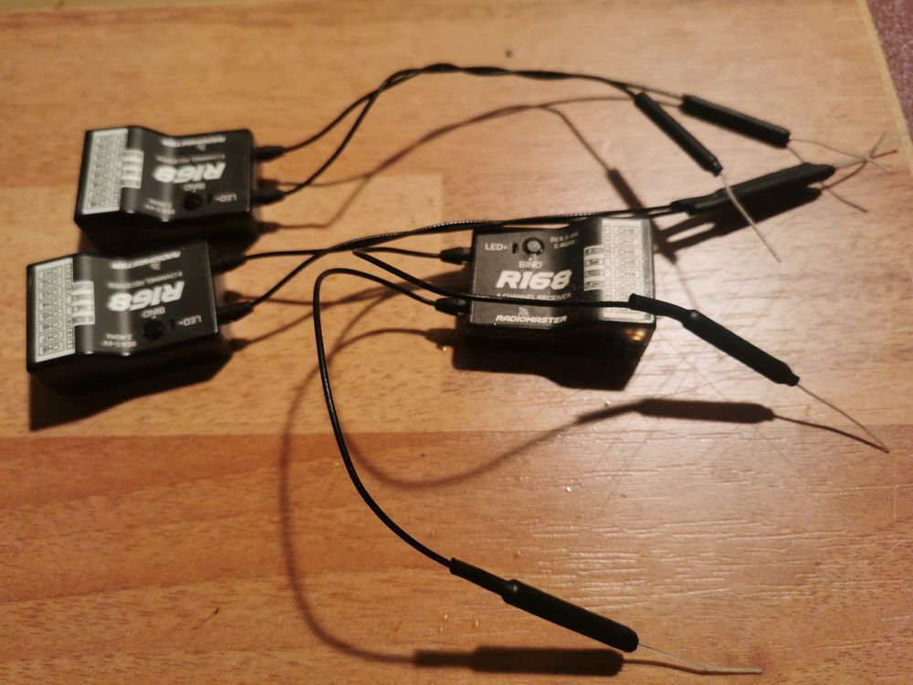 Radiomaster R-168 Empfänger (Frsky D16 kompatibel) 3 Stück (Gebraucht ...