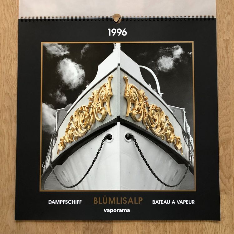 Dampfschiff Blüemlisalp Kalender Vaporama 1996 (Gebraucht) in Bolligen ...