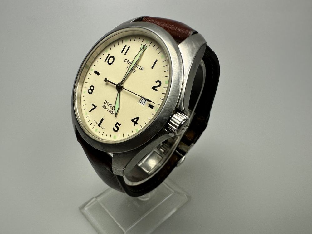 CERTINA DS PILOT 100M NEUE BATTERIE LÄUFT | Kaufen auf Ricardo