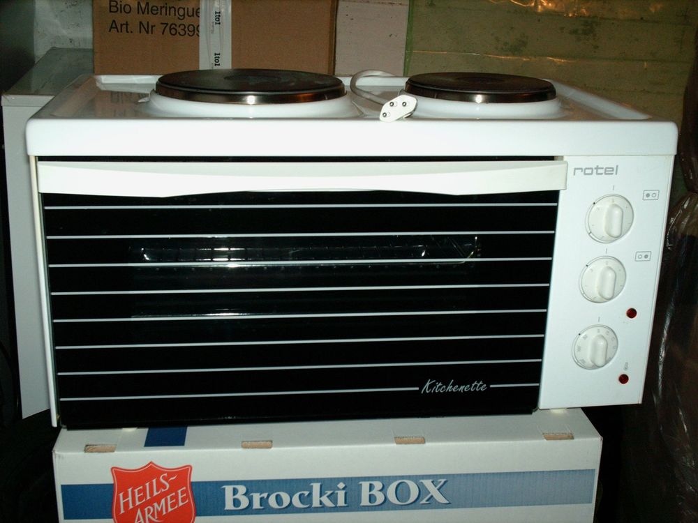 Rotel Mini-Herd 2 Platten + Backofen günstig zu verkaufen (Neu (gemäss ...