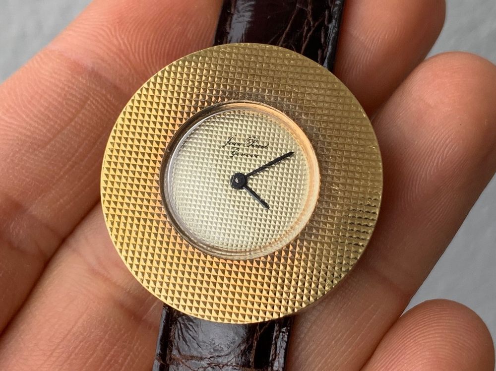 Vintage JEAN PERRET mécanique fonctionne / Uhr läuft | Kaufen auf Ricardo