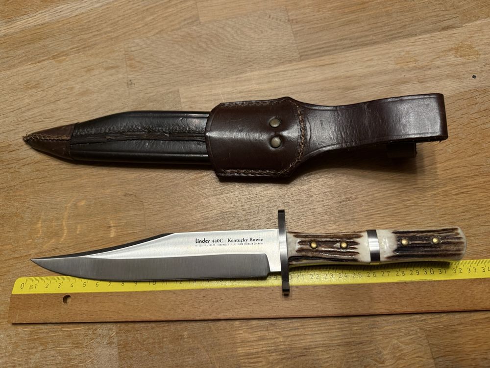 Linder 440C Kentucky Bowie Messer, Jagdmesser (Gebraucht) in Goldach ...
