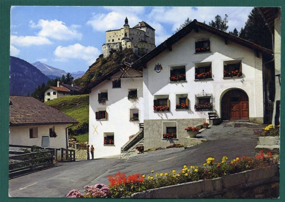 Sparsels, Dorfplatz und Schloss Tarasp (Gebraucht) in Sargans für CHF 1 – mit Lieferung auf ...