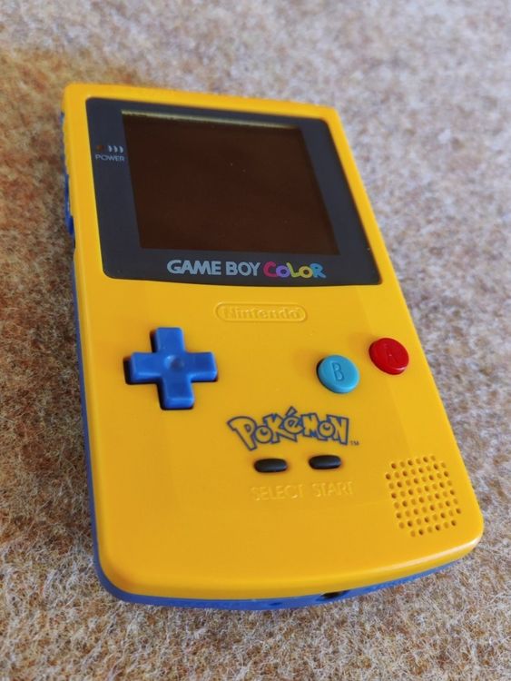 Nintendo Gameboy Color Pokemon Pikachu Edition | IPS Display | Kaufen ...