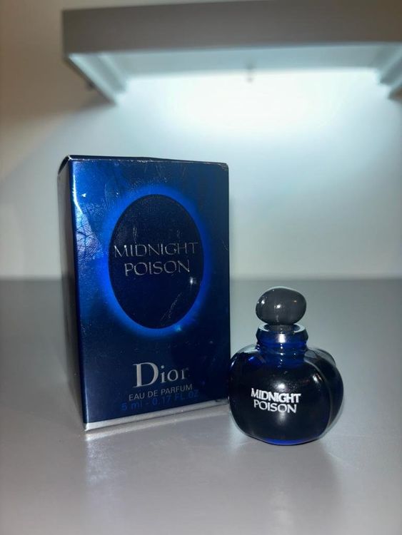 R A R I T Ä T - Midnight Poison Christian Dior MINIATUR 5ml (Neu ...