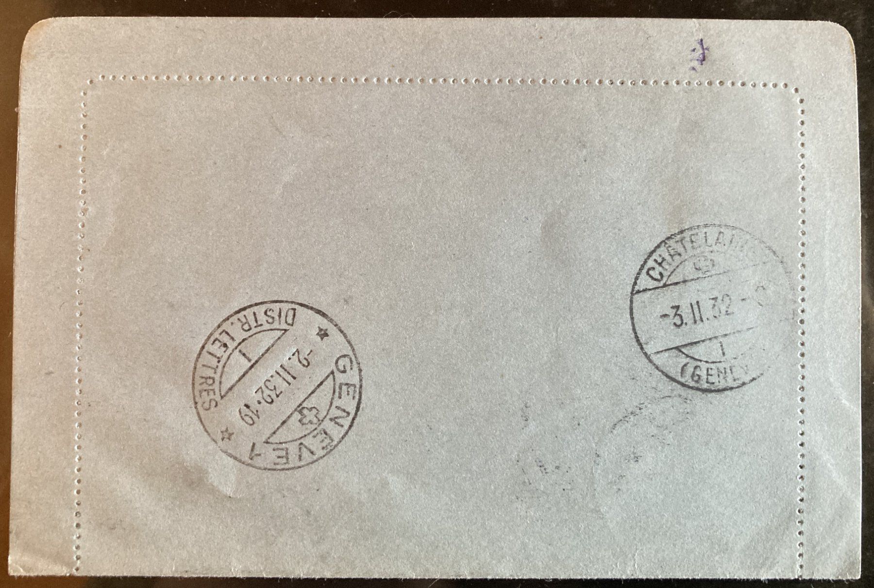 1932, FDC Abrüstungskonferenz, 20Rp defekt, SBK 550 Fr. (Gebraucht) in ...