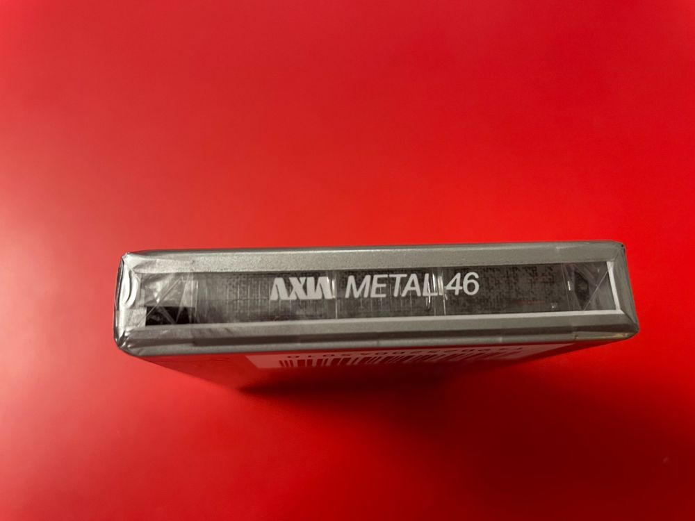 AXIA METAL 46 Type IV exclusive seltene Metal Audio Kassette (Neu und ...