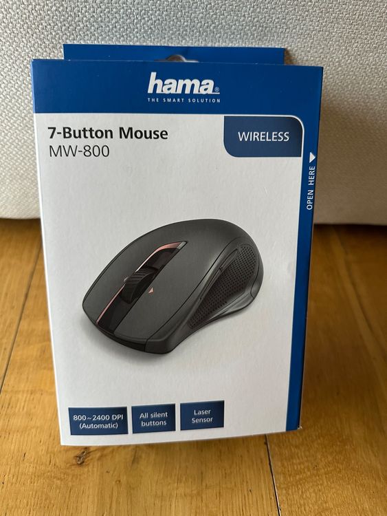 Maus 7-Button Hama MW-800 (schwarz-rose) (Neuf (Voir description)) à ...