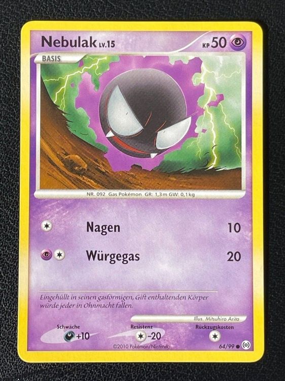 Nebulak 64/99 Pokémon Platinum Arceus (Neu (gemäss Beschreibung)) in ...