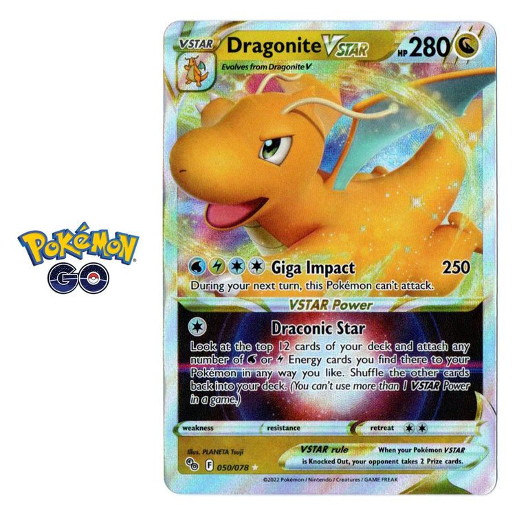 Pokemon GO Dragonite VSTAR 050/078 DE | Kaufen auf Ricardo