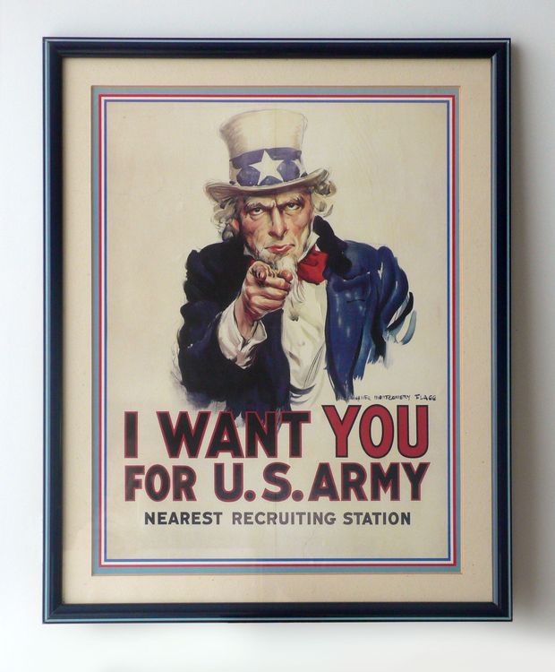 POSTER: I WANT YOU FOR US.ARMY | Kaufen auf Ricardo