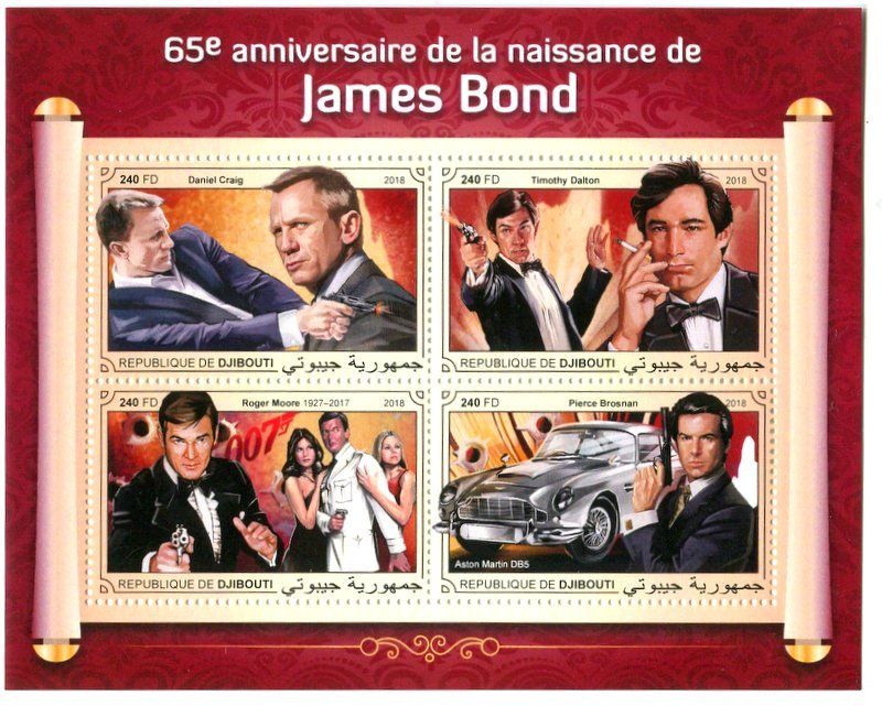 Block James Bond. Roger Moore. Pierce Brosnan, Daniel Craig (Neu und ...
