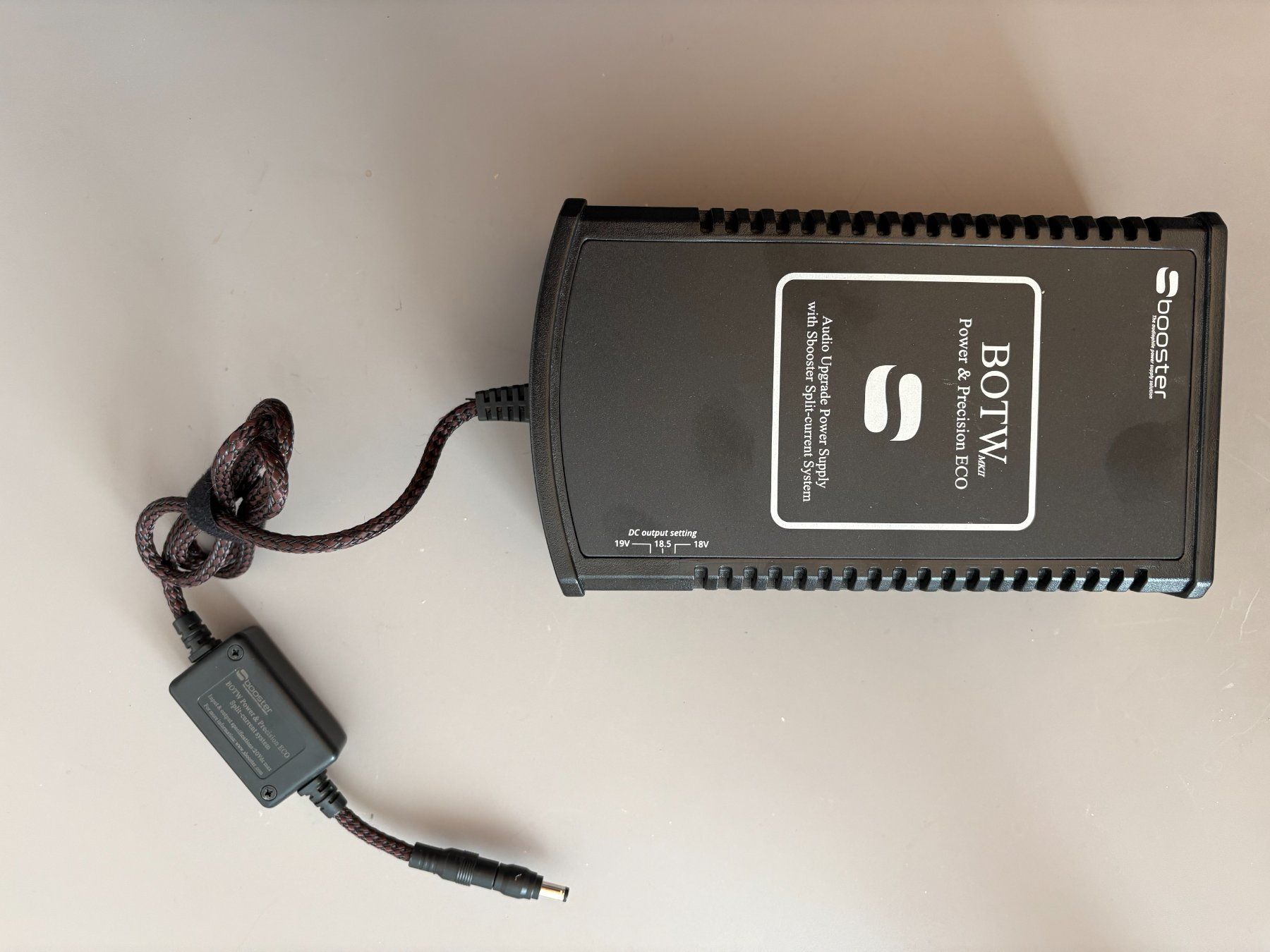 SBooster ECO MKII audiophiles Upgrade-Netzteil 18–19V (Gebraucht) in ...