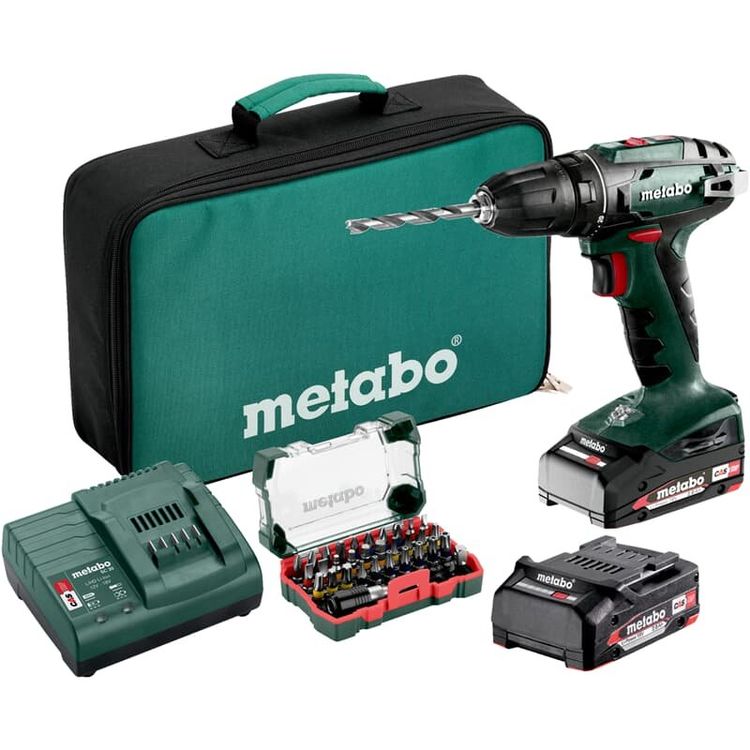 Metabo 18 V Akkuschrauber BS Set inkl. Bit Box 32 tlg | Kaufen auf Ricardo