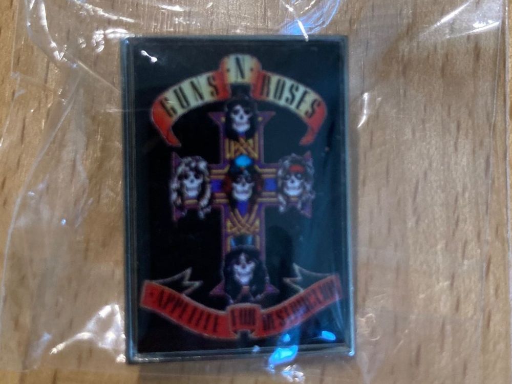 Guns n' Roses Pin Anstecker Punk Metal Rock Band (Neuf (Voir ...