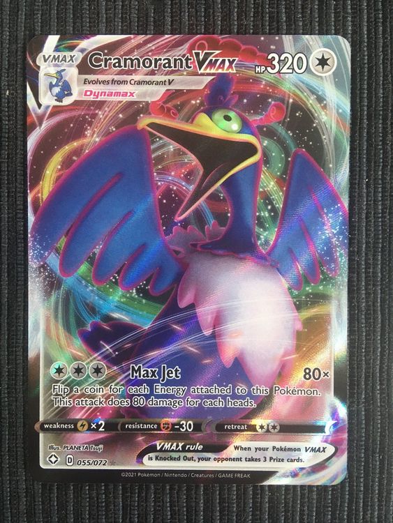 Pokemon Cramorant Vmax Shining Fates | Kaufen auf Ricardo