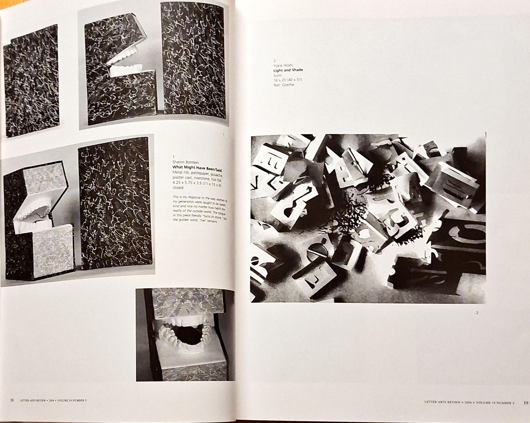 Letter Arts Review Magazin, Volume 19, Nummer 3 (Neu (gemäss ...