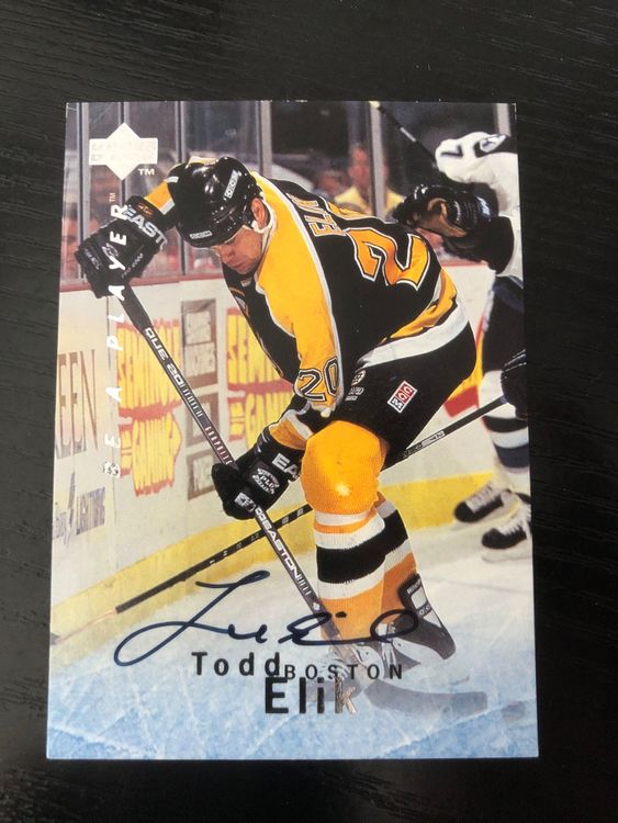 NHL Todd Elik Original Autogramm Bruins SCL Tigers EVZ | Kaufen auf Ricardo