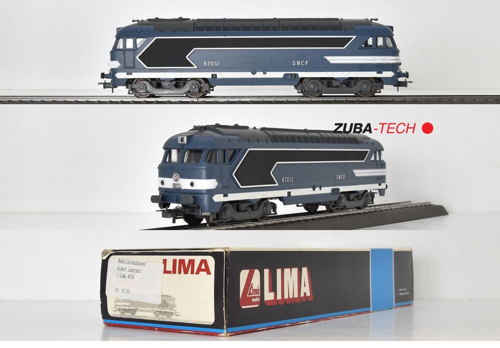 Lima Diesellok Serie 670 SNCF H0 GS Analog mit OVP (Gebraucht) in St ...